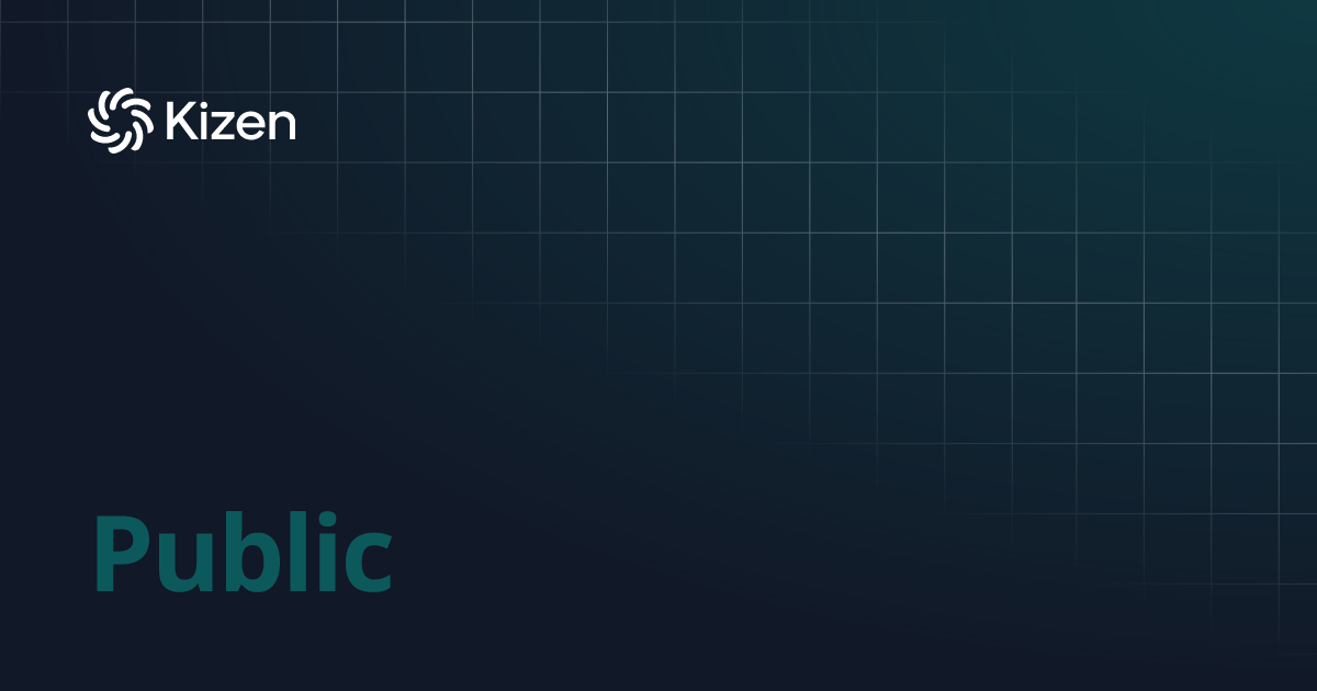 Public | API Reference | Kizen Developers